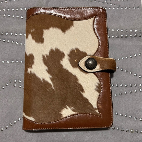 Scully | Office | Vintage Scully Cowhide Leather Journal Cover | Poshmark